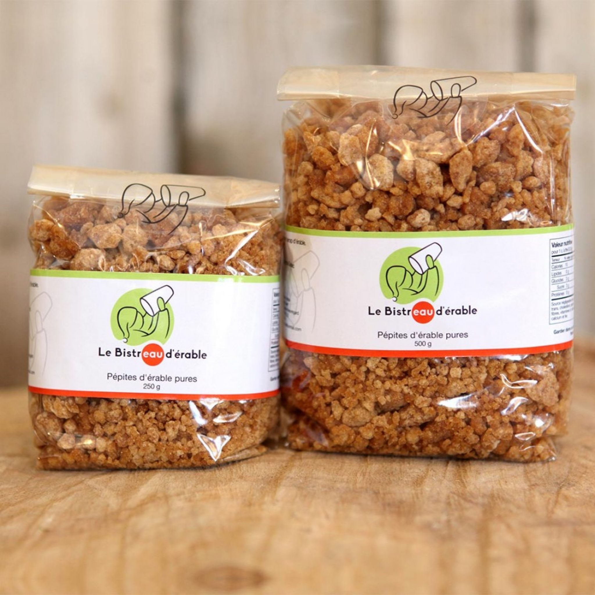 Pépites d’érable biologiques | Le Marché de l'érable